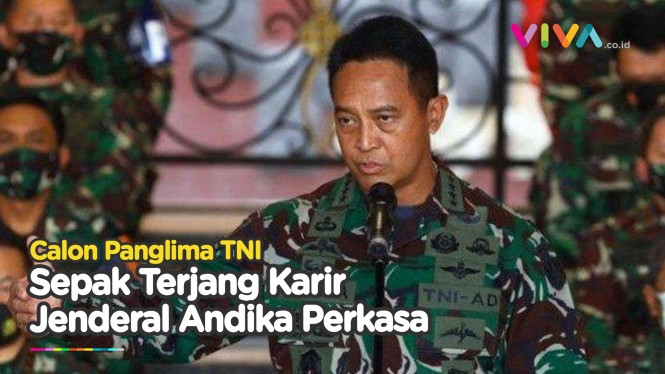 Calon Tunggal Panglima Tni Ini Rekam Jejak Karir Andika Vlix Id
